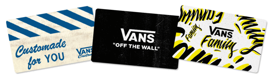 Online Gift Cards | Virtural GIft Vouchers | Vans US