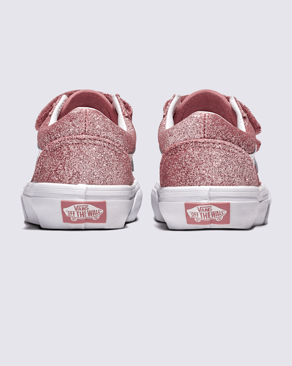 Little Kids Old Skool V Glitter Shoe