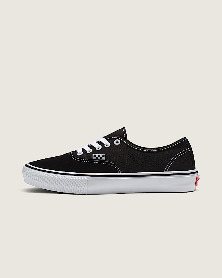 vans authentic black platform