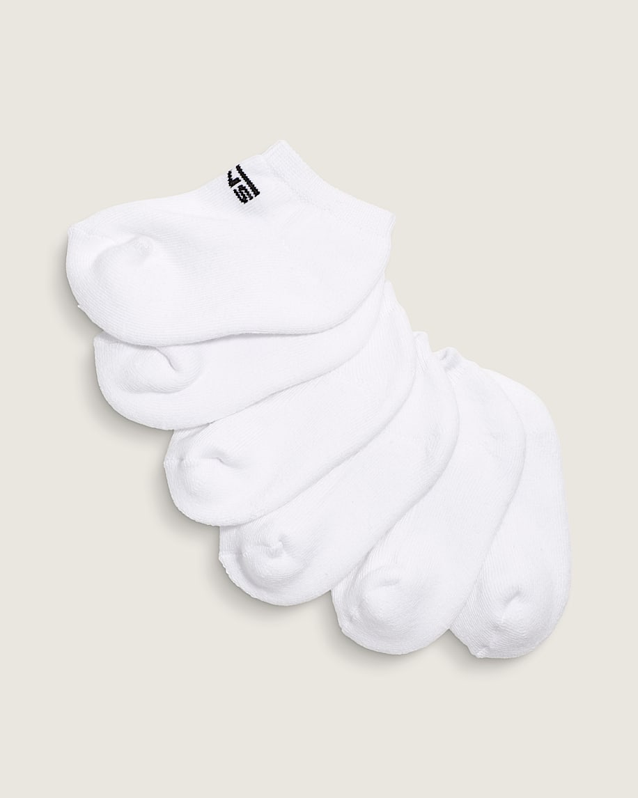 Toddlers Classic Kick Socks 3-Pack in White | Vans