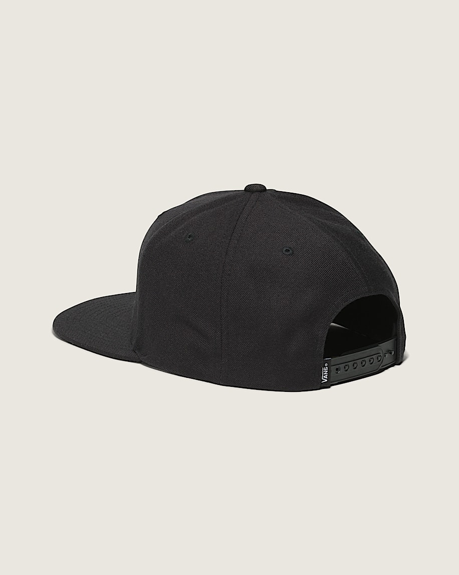 Drop V Snapback Hat in Black / White | Vans