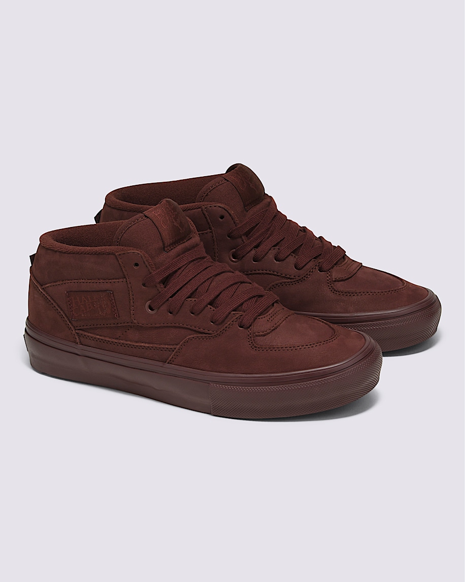 Skate Half Cab Mono Shoe en Chocolate Brown | Vans CA