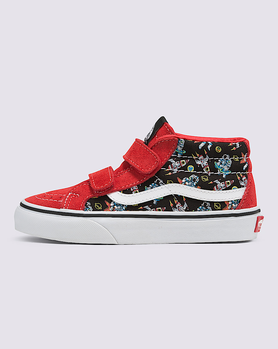 Kids Sk8-Mid Reissue V Shoe in DJ Rocket Jam Black / Multi | Vans
