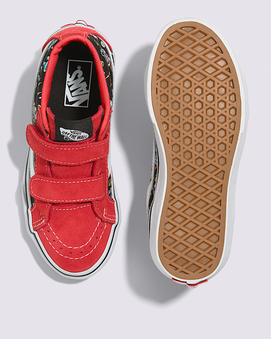 Little Kids Sk8-Mid Reissue V Shoe in DJ Rocket Jam Black / Multi | Vans