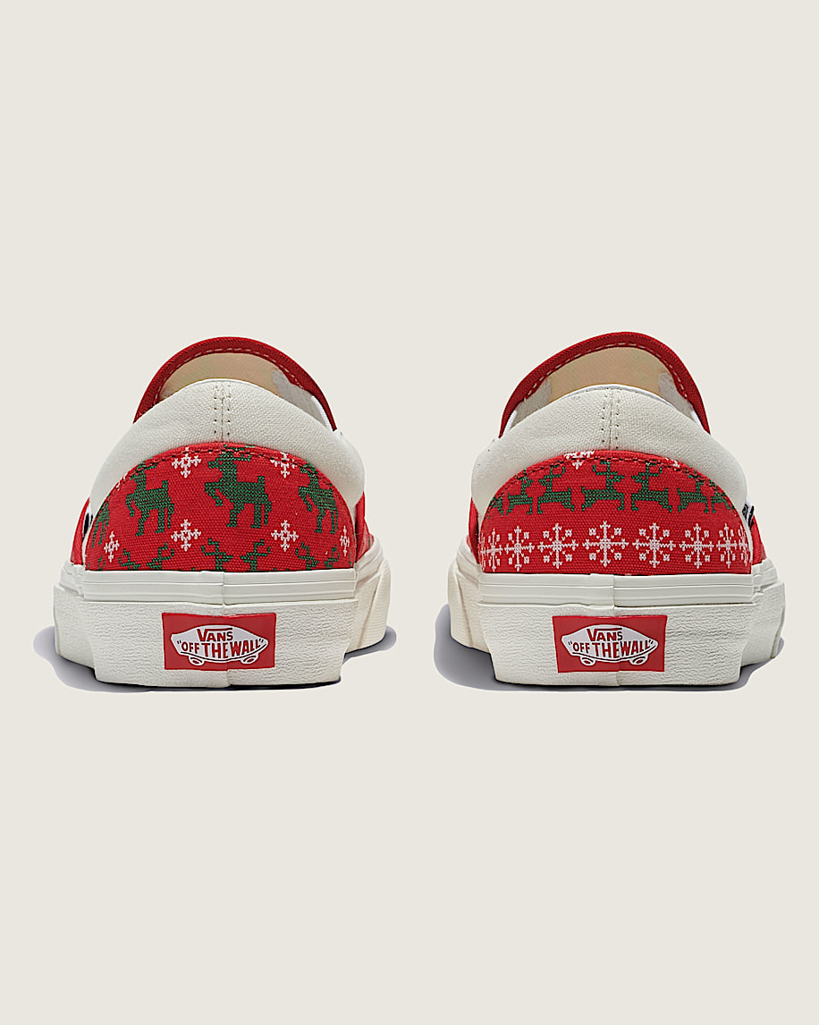 Customs Red Fair Isle Slip-On in Customs | Vans Canada