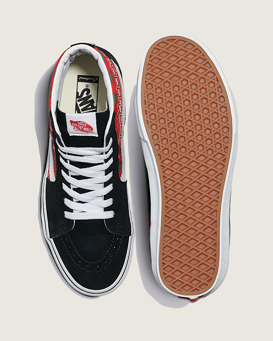 Customs Red Fair Isle Sk8-Hi in Customs | Vans Canada