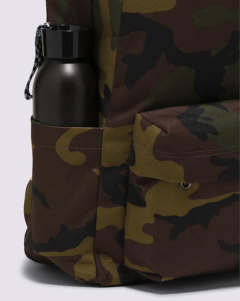 Old Skool Camo Backpack in Brown / Green / Black | Vans