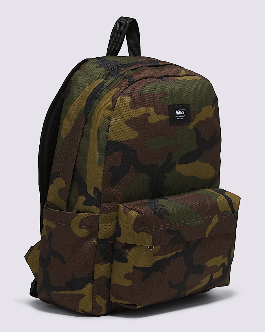 Old Skool Camo Backpack in Brown / Green / Black | Vans