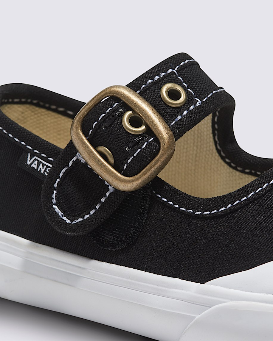 Toddler Mary Jane Shoe in Black/True White | Vans Canada