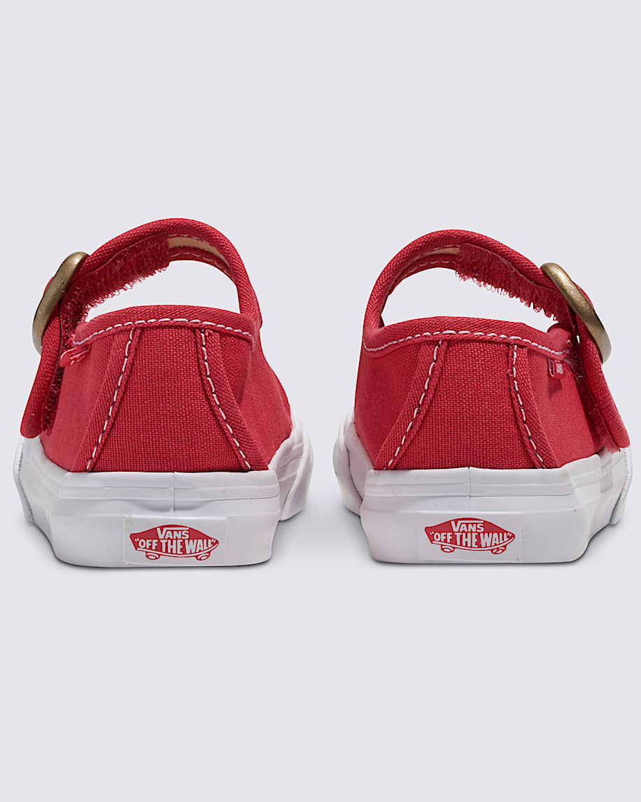 Toddler Mary Jane Canvas Shoe in Tomato Red | Vans
