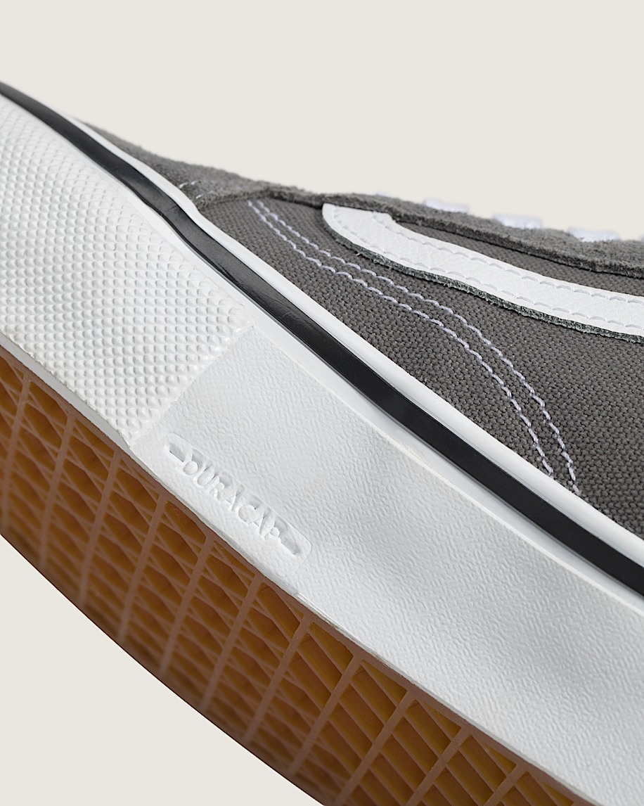 Skate Old Skool Shoe in Pewter Grey / White | Vans Skate Old Skool Shoe in Pewter Grey / White | Vans