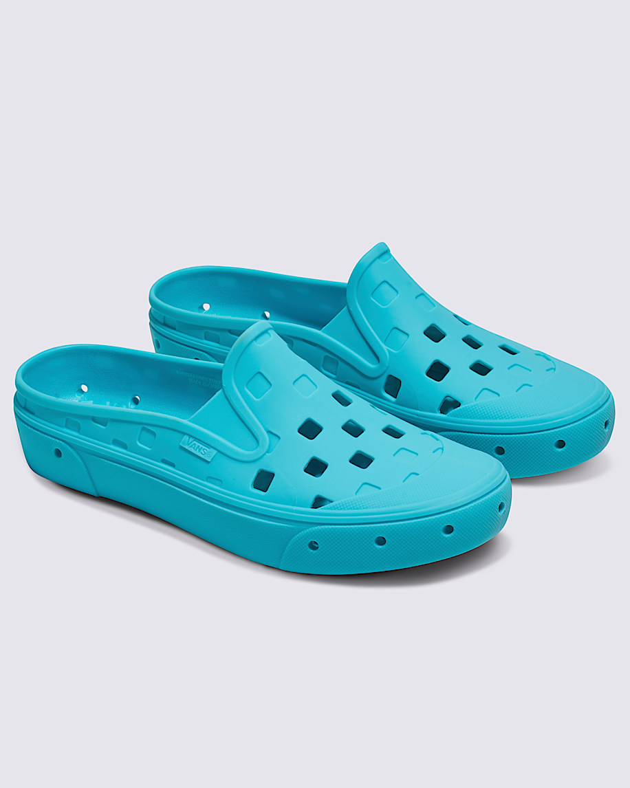 MTE Slip-On Mule TRK Shoe en Bright Blue | Vans CA