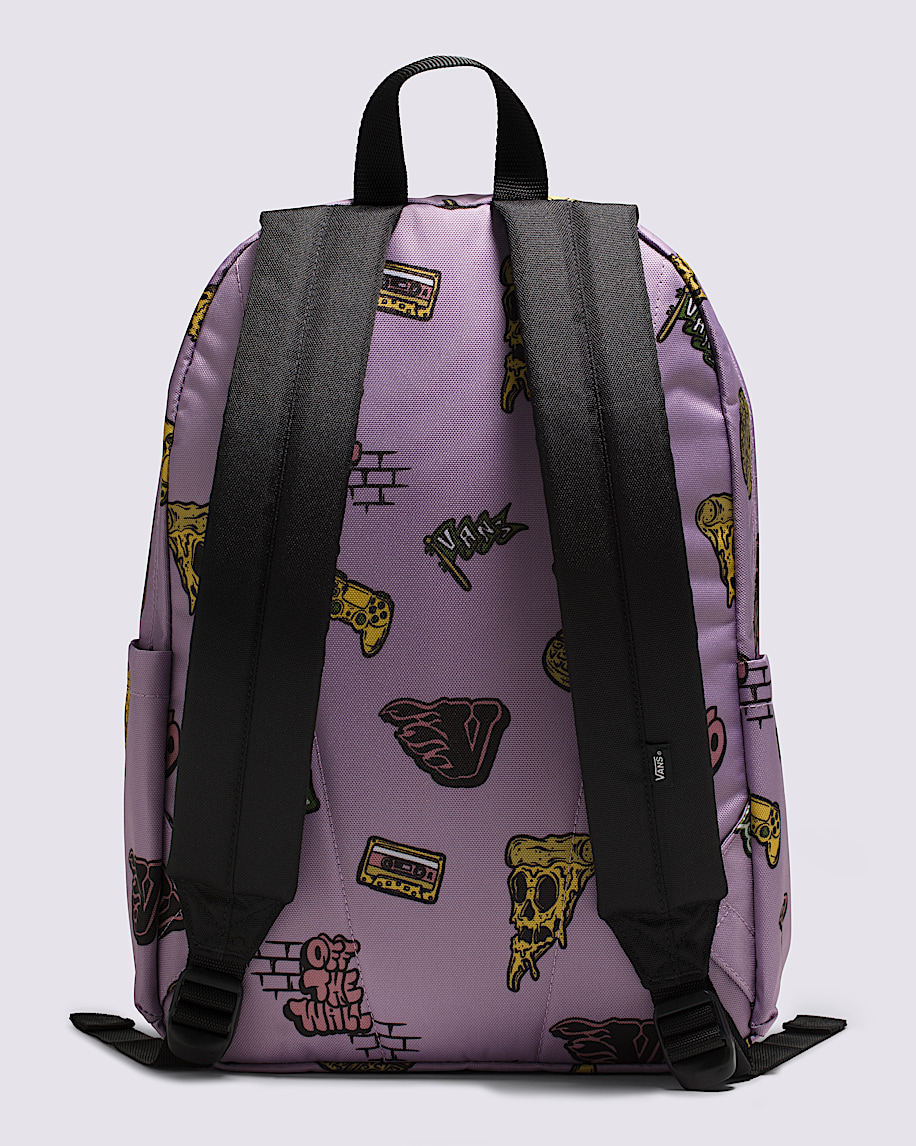 Kids Old Skool Grom Backpack in Lavender Mist Purple | Vans