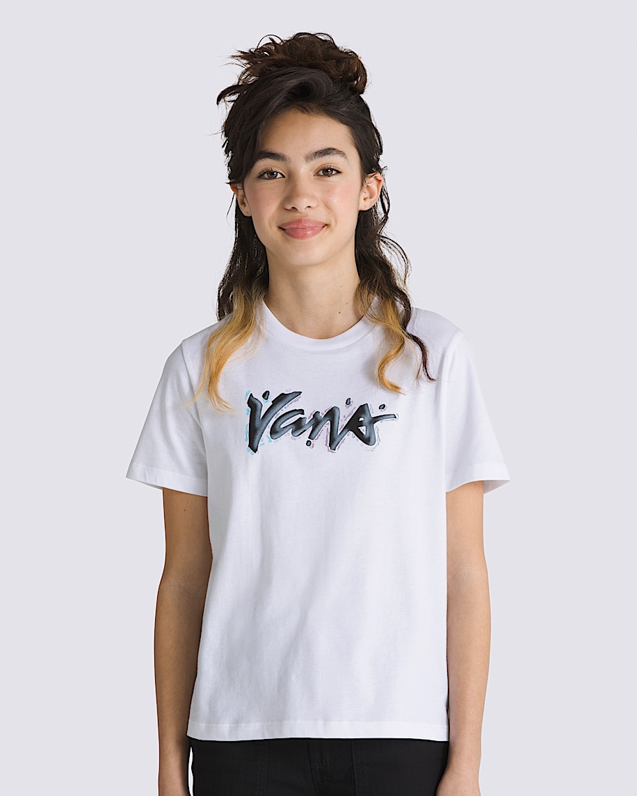 Kids The Funk T-Shirt en White | Vans CA