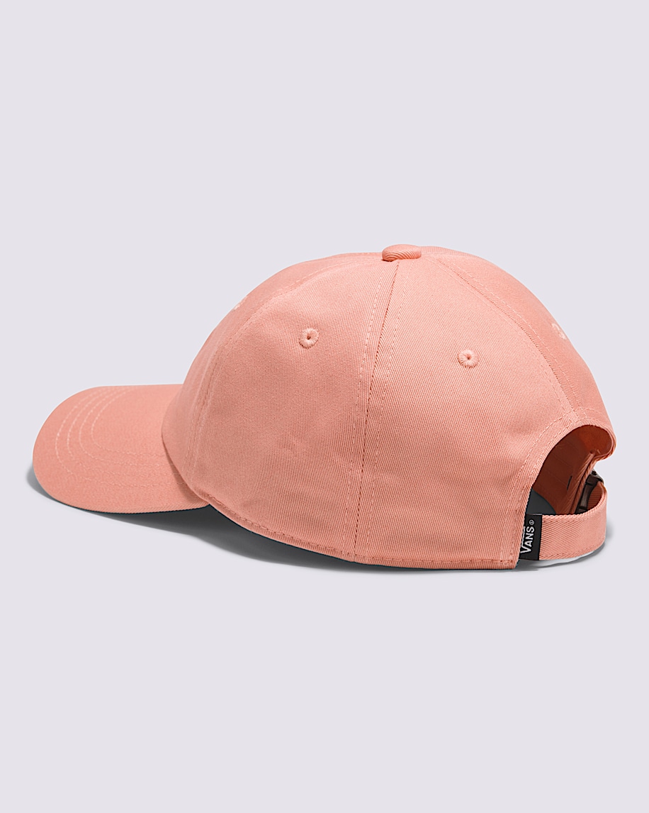 Kids Court Side Curved Bill Jockey Hat in Lobster Bisque Pink | Vans