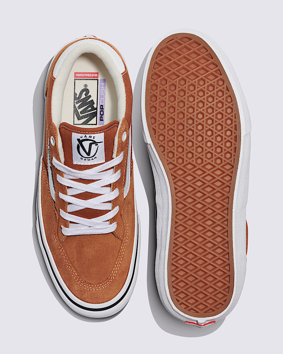 Skate Rowan Shoe in Glazed Ginger Brown | Vans