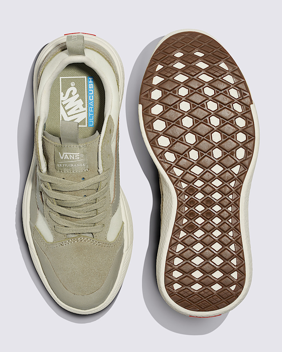 MTE UltraRange EXO Suede Shoe in Sage Beige / White | Vans