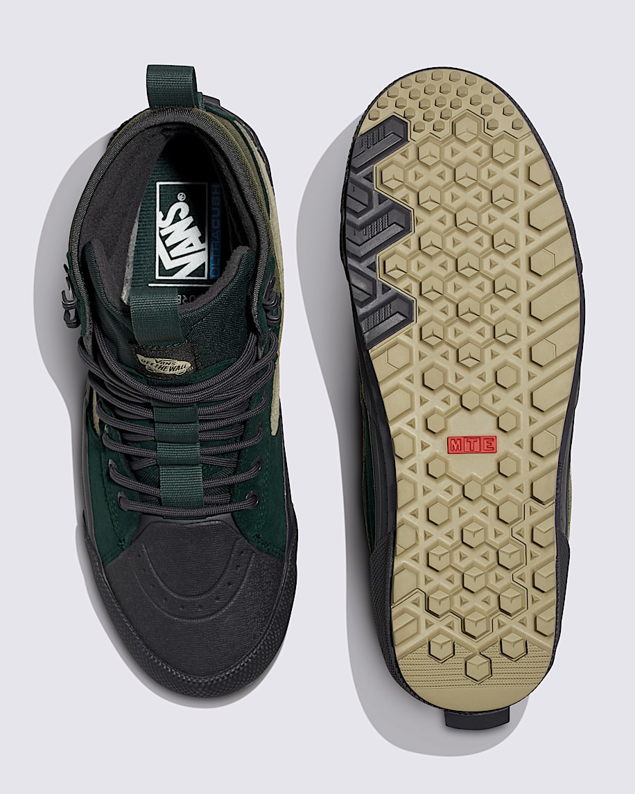 MTE Sk8-Hi GORE-TEX Insulated Shoe in Scarab / Grape Leaf Green | Vans