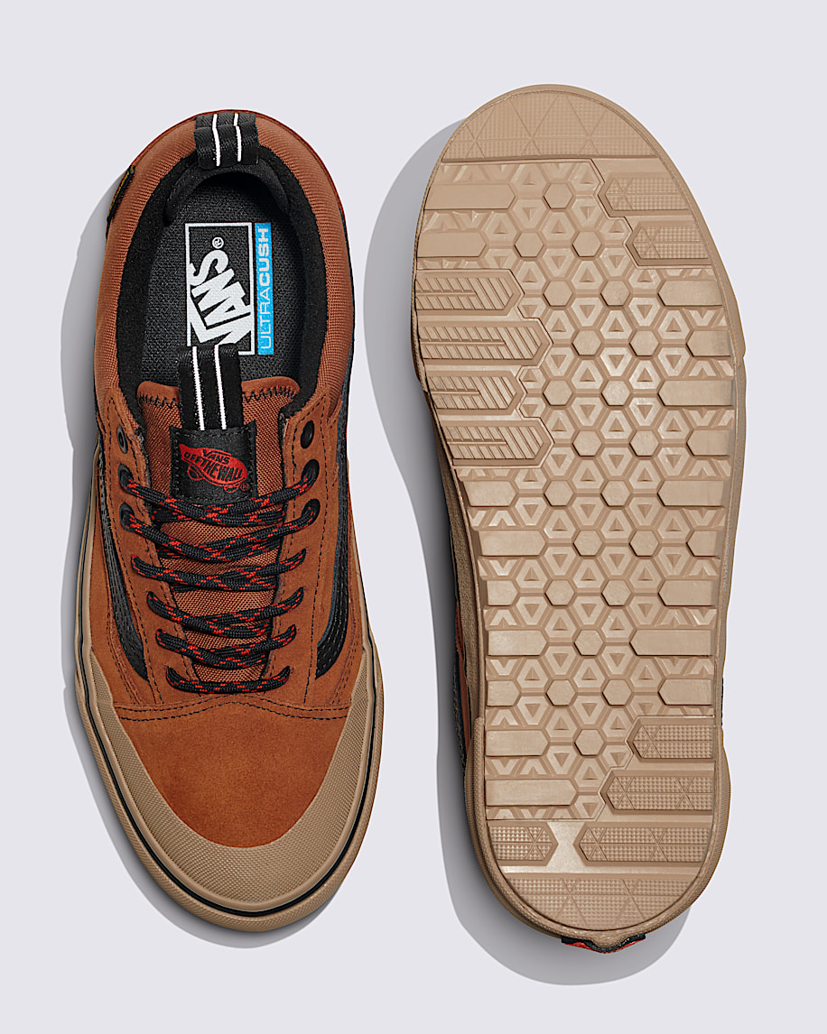 MTE Old Skool Waterproof Insulated Shoe in Glazed Ginger Brown | Vans