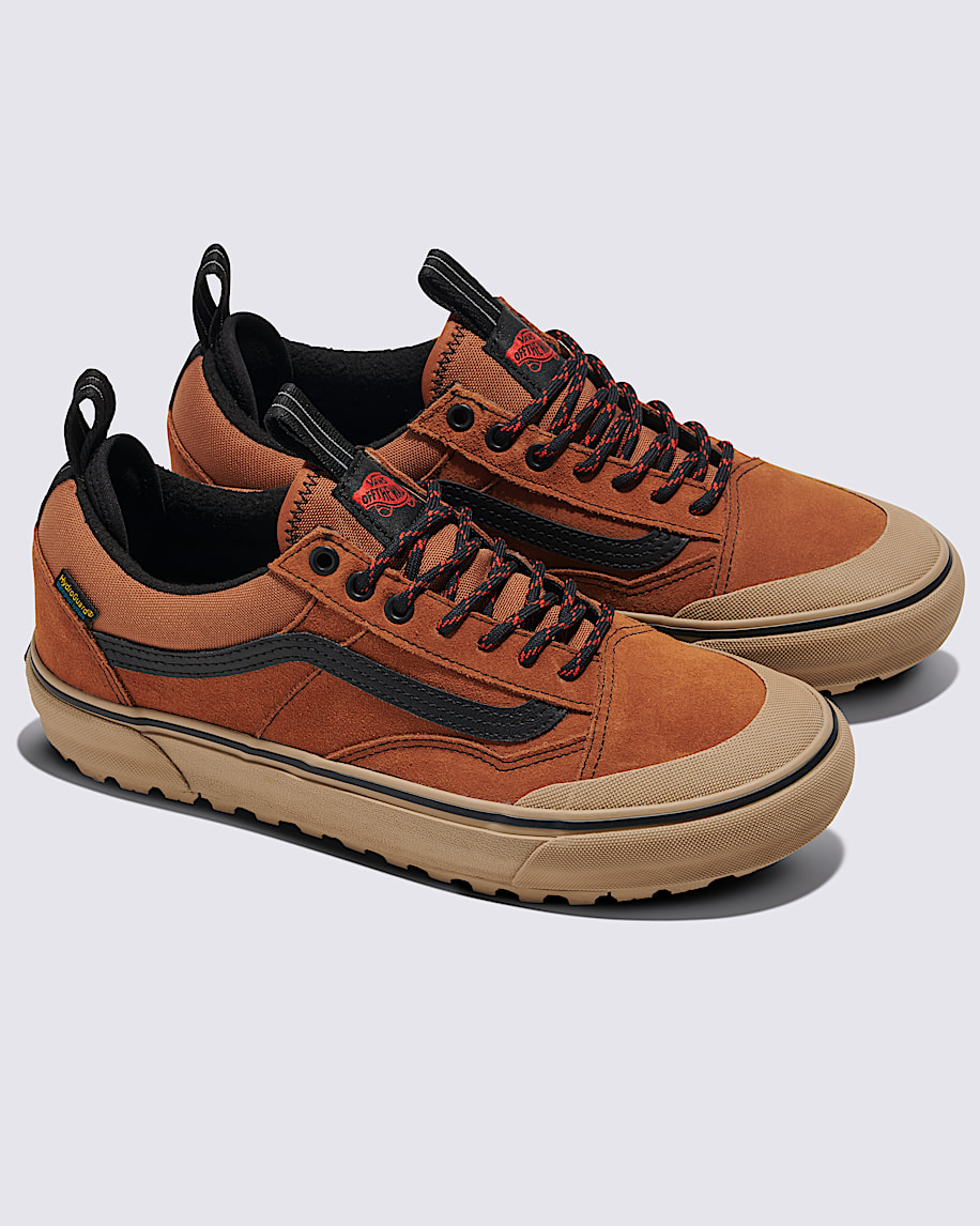 MTE Old Skool Waterproof Insulated Shoe in Glazed Ginger Brown | Vans