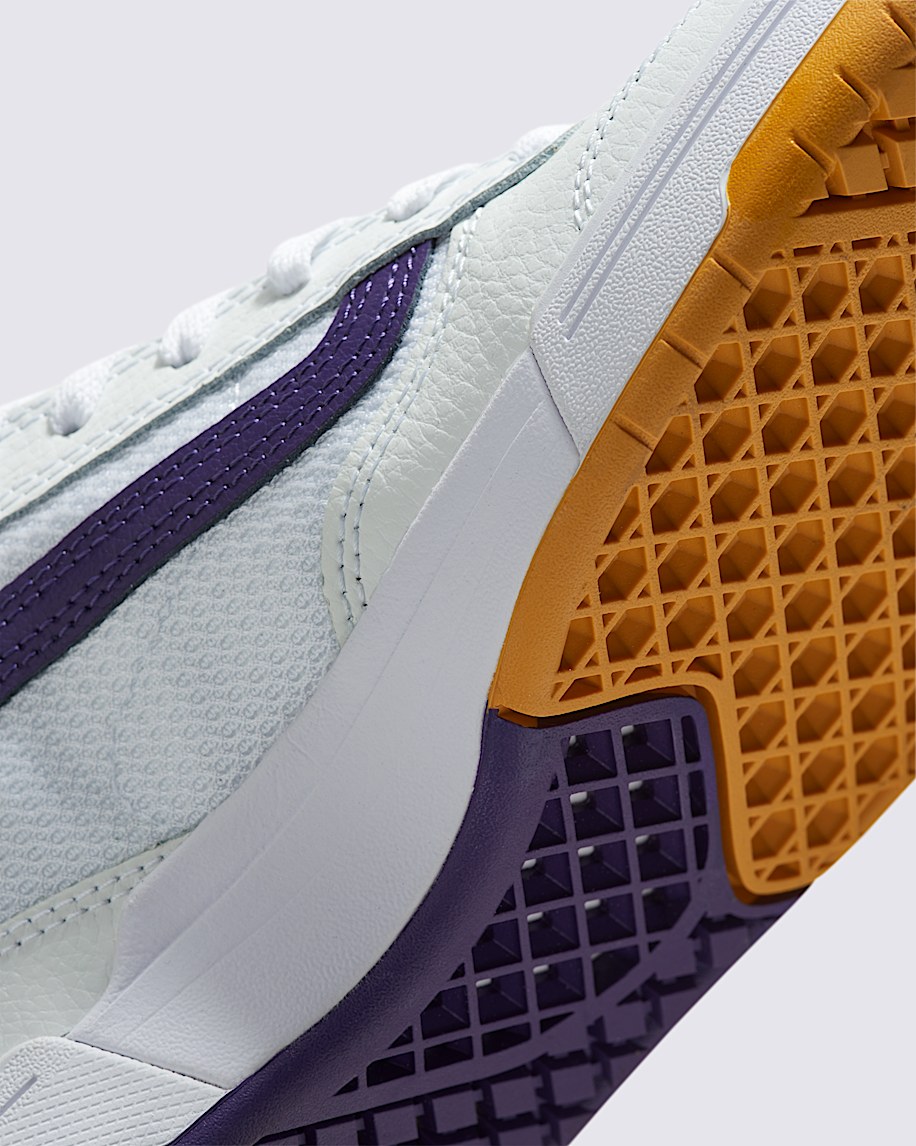 Skate Zahba Shoe in White / Purple | Vans