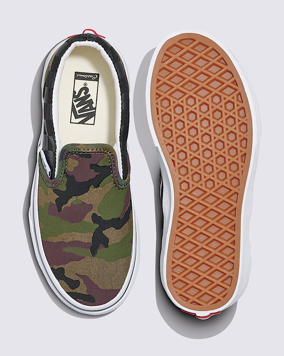 Customs Little Kids Slip-On Shoe in Customs | Vans