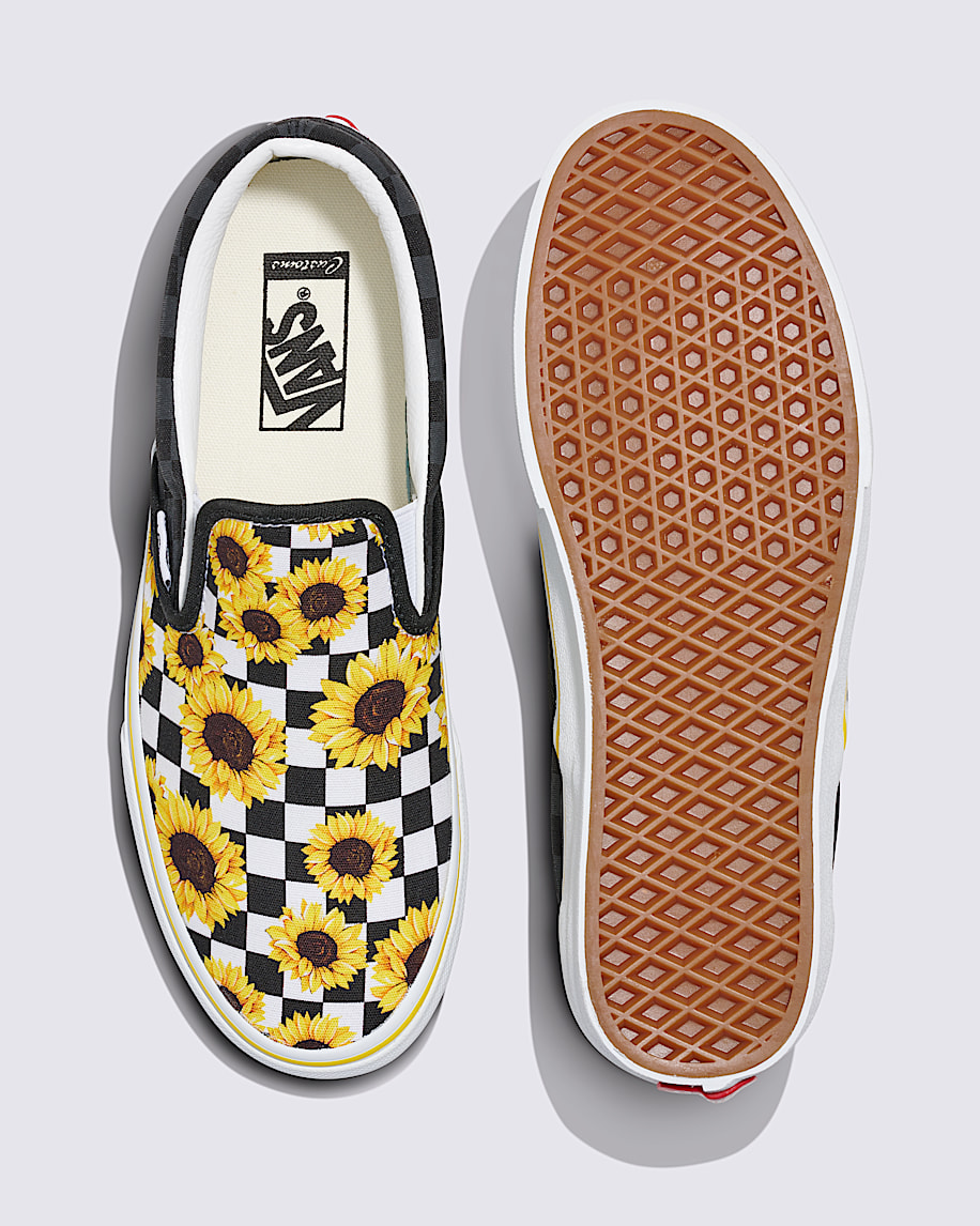 Customs Classic Slip-On Checkerboard Shoe in Customs | Vans