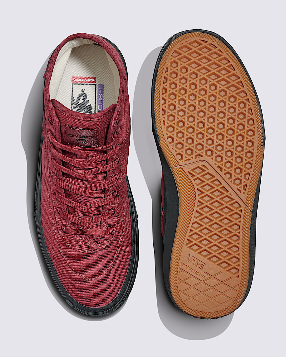 Skate Crockett High Decon Shoe in Wine Red | Vans