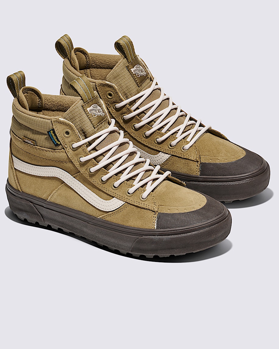 MTE Sk8-Hi Waterproof Insulated Shoe in Olive Brown | Vans