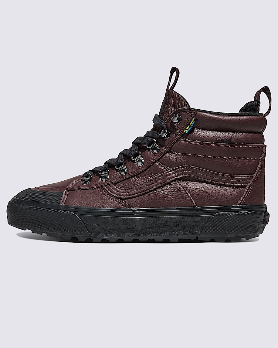 MTE Sk8-Hi Waterproof Insulated Shoe in Chocolate Brown / Black | Vans