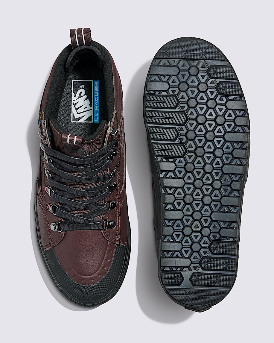 MTE Sk8-Hi Waterproof Insulated Shoe in Chocolate Brown / Black| Vans US