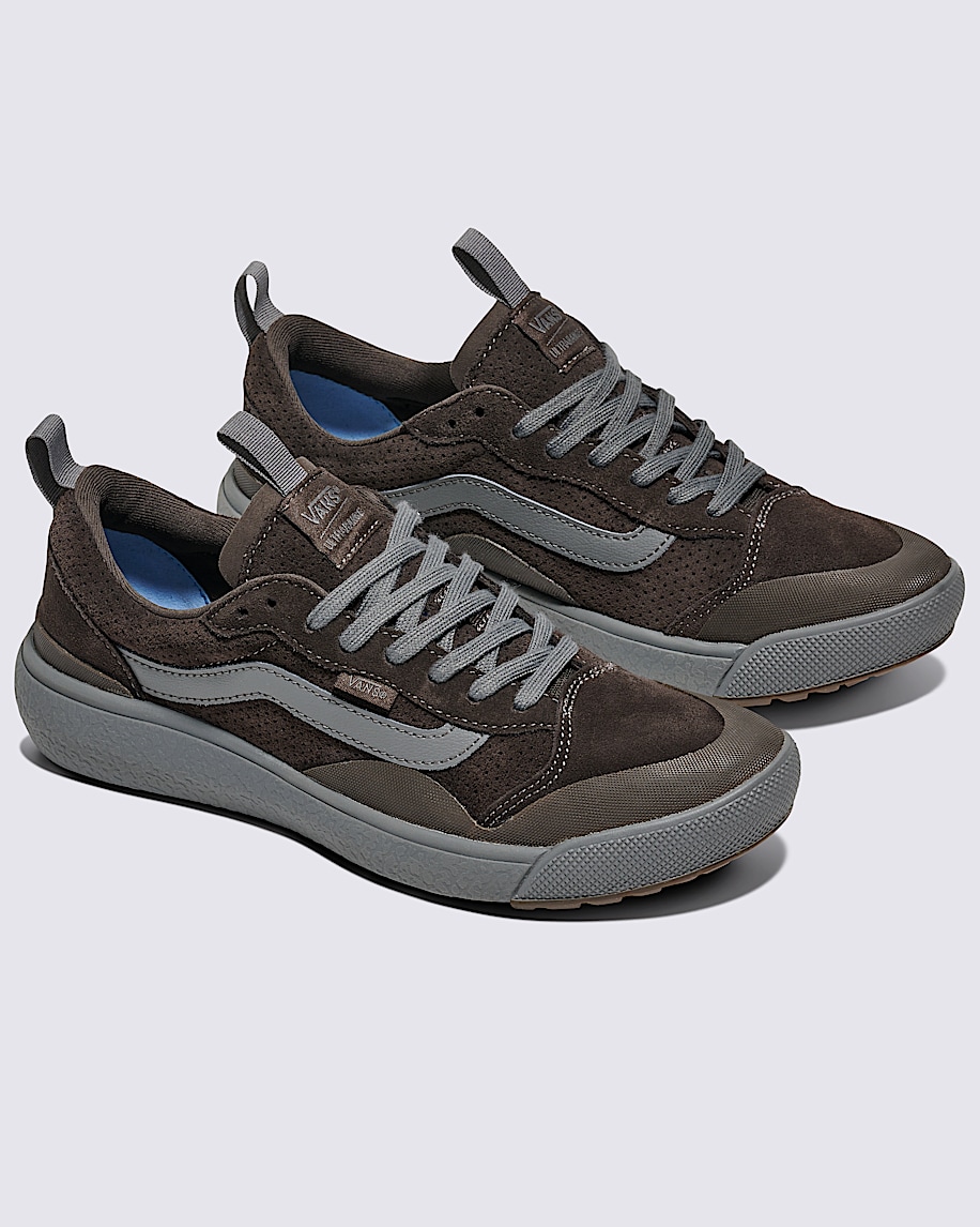 UltraRange EXO Suede Shoe in Dark Brown / Grey | Vans