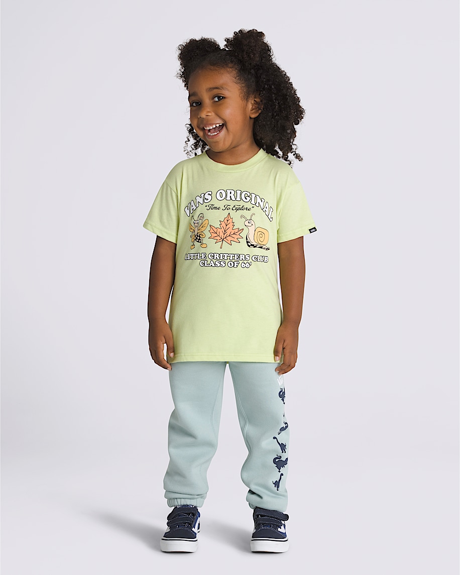 Little Kids Critters T-Shirt in Lime Sherbet Green | Vans