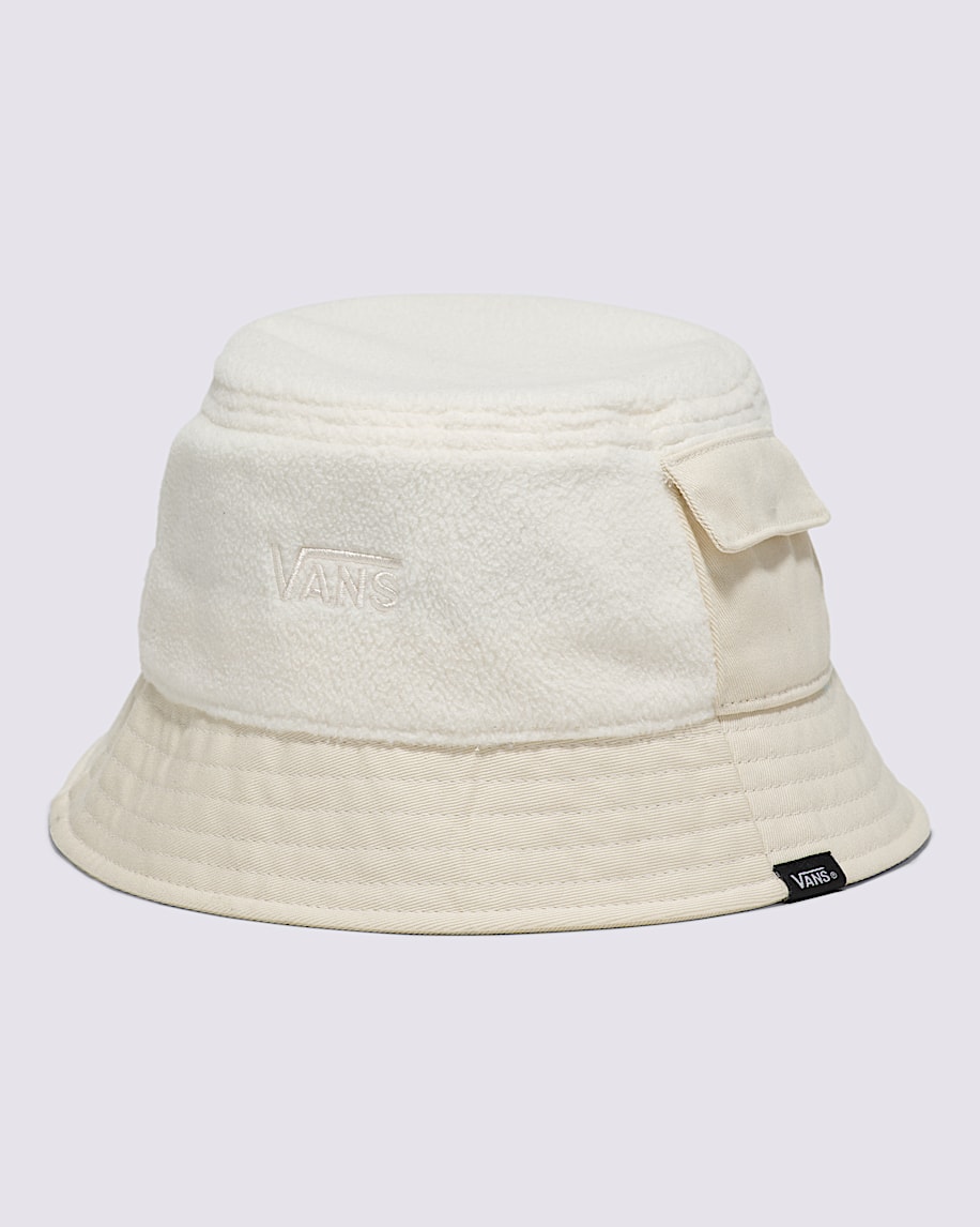 Vans Pocket Bucket Hat in Marshmallow White | Vans