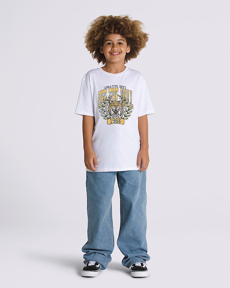 Kids Creative Dept T-Shirt in White | Vans