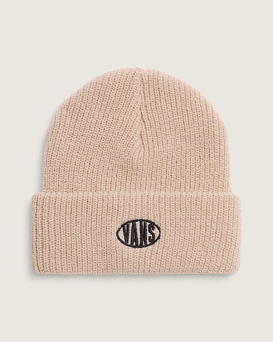 Spray On Cuff Beanie in Oatmeal Beige | Vans Canada
