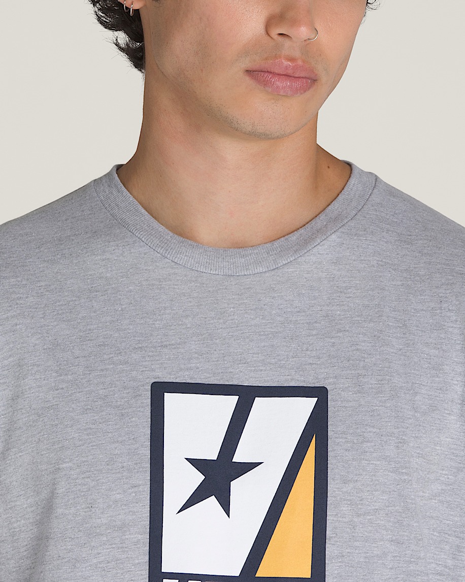 Vee Start T-Shirt en Heather Grey | Vans CA