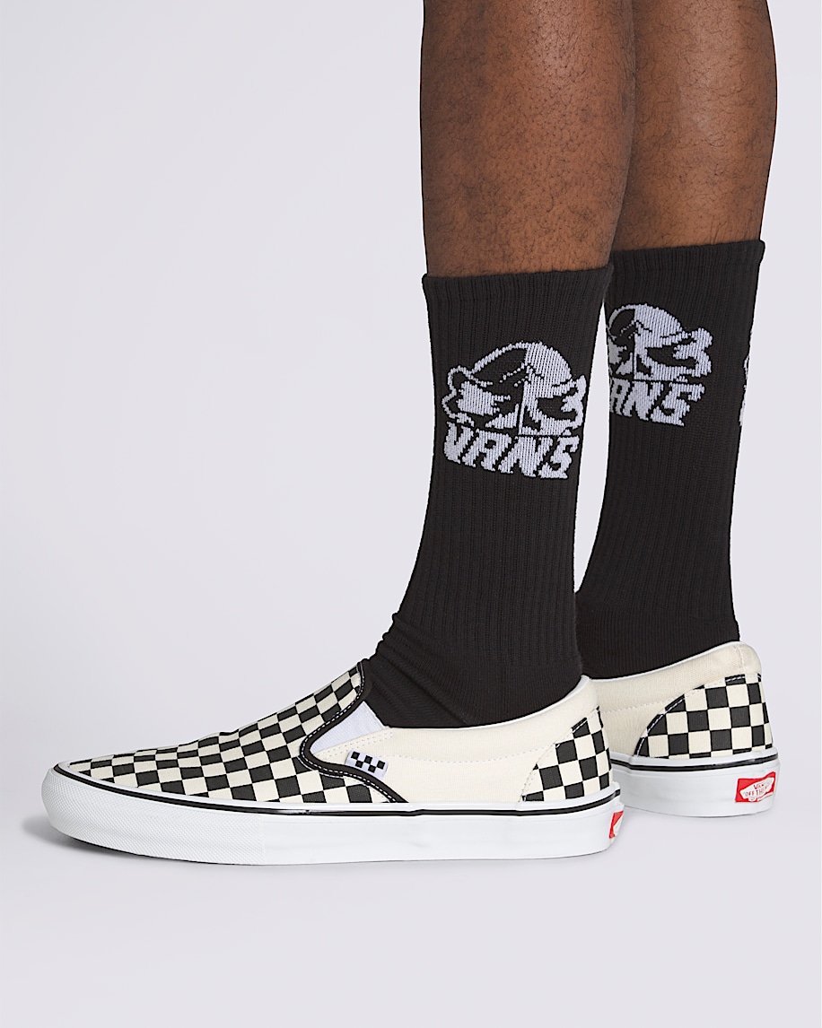 Major Type Crew Socks in Black | Vans