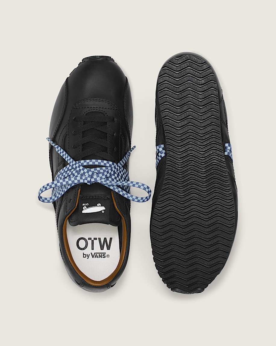 OTW Super Lowpro Trainer in Black & True Blue | Vans