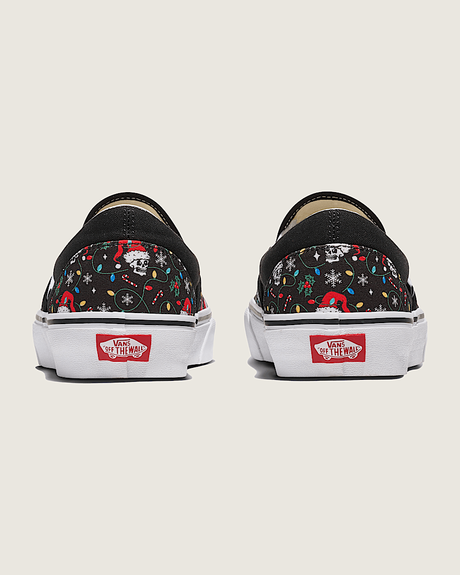 Customs Skull Santa Slip-On Shoe in Customs | Vans