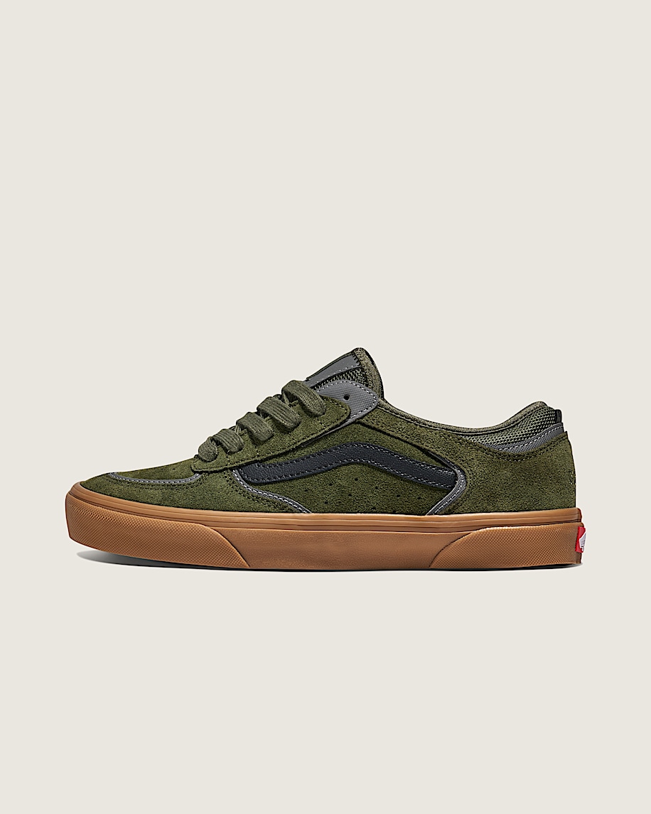 Skate Rowley Shoe in Green / Gum | Vans Canada