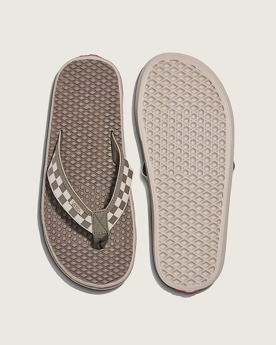 MTE La Costa Checkerboard Lite Sandal in Bungee Cord Brown | Vans Canada