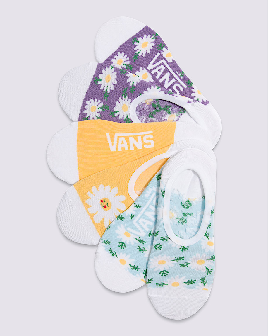 Kids Buggin Out Canoodle Socks en Crystal Blue / Yellow / Purple | Vans CA