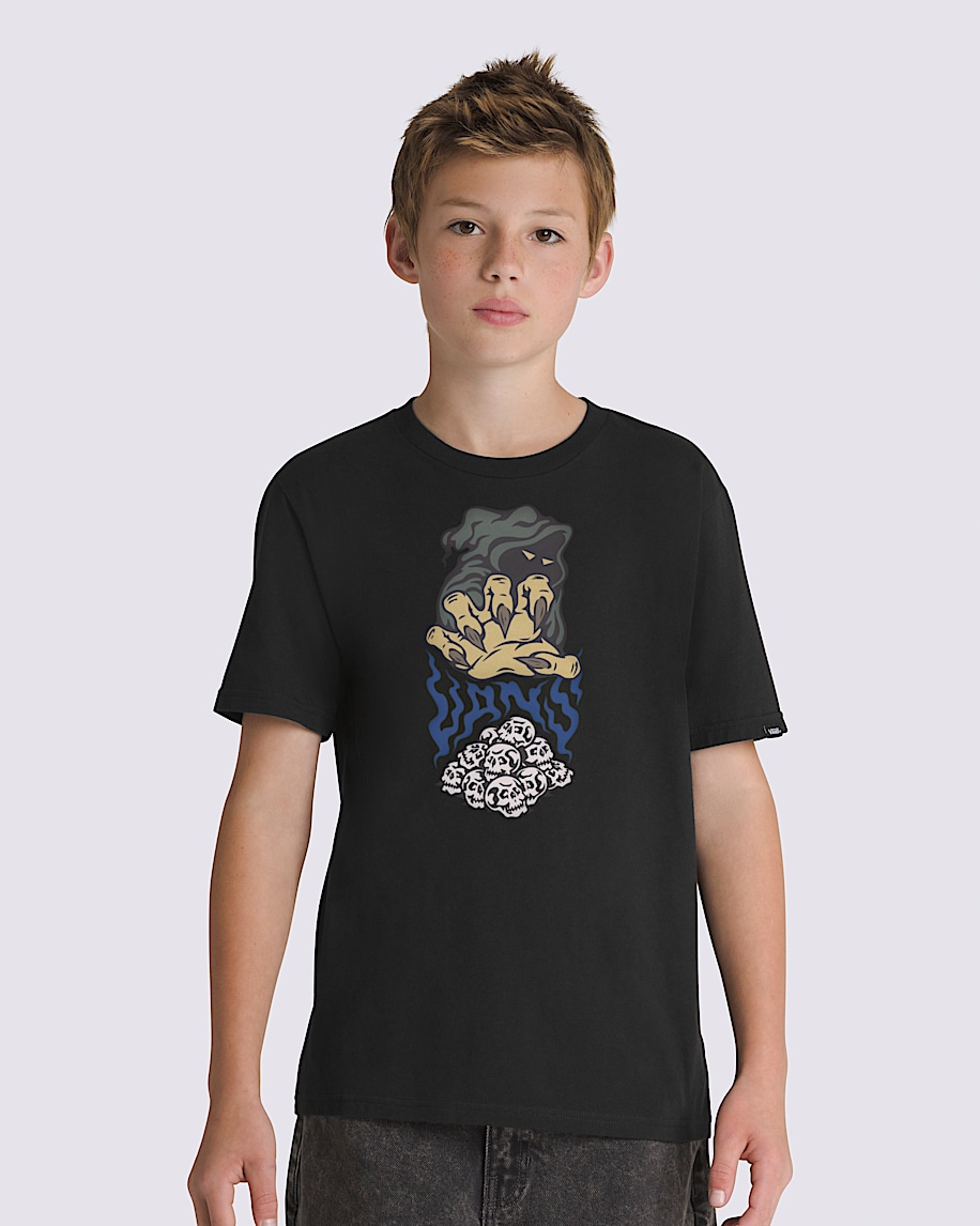 Kids Drop Off T-Shirt in Black | Vans Canada