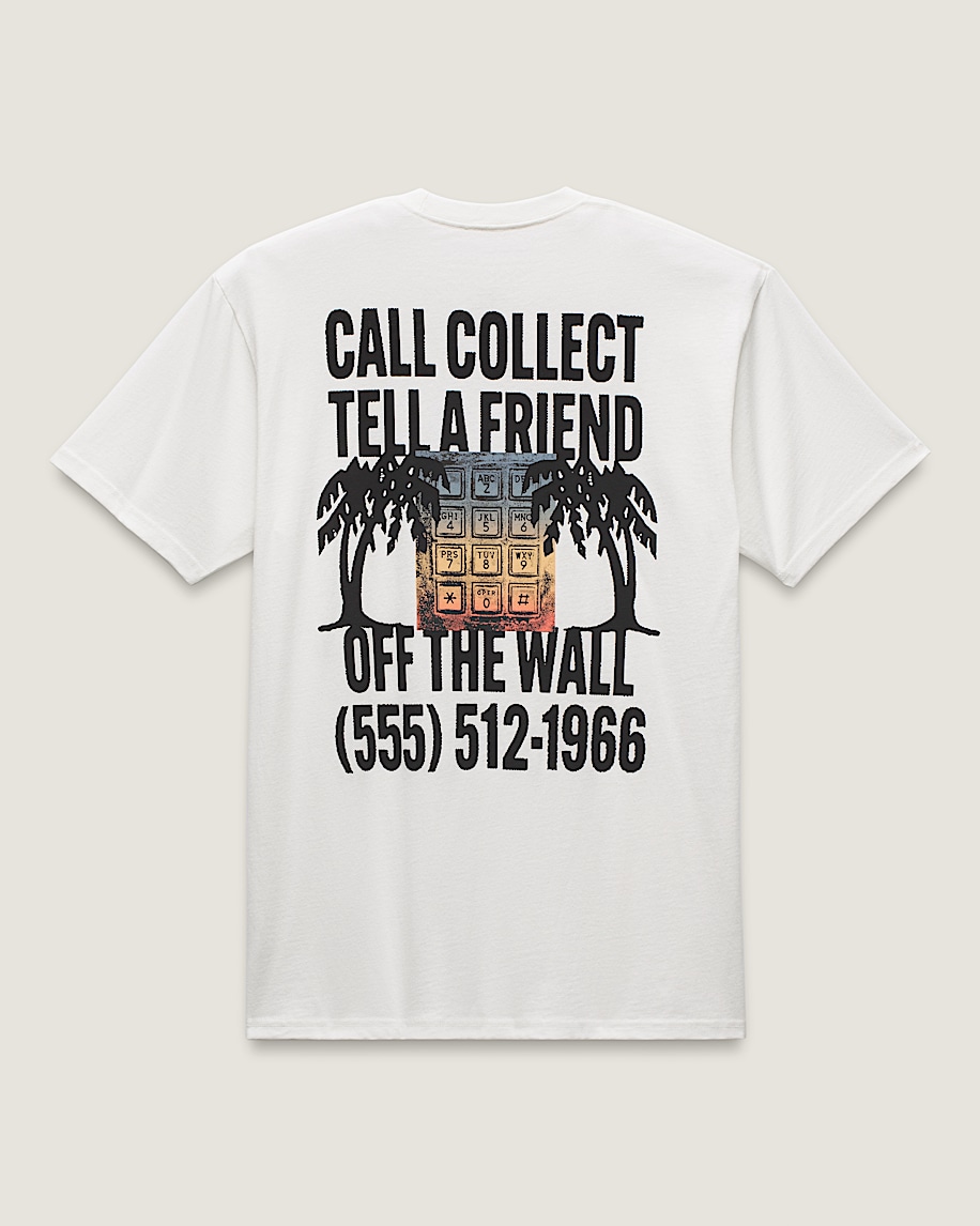 Call Collect T-Shirt in White | Vans