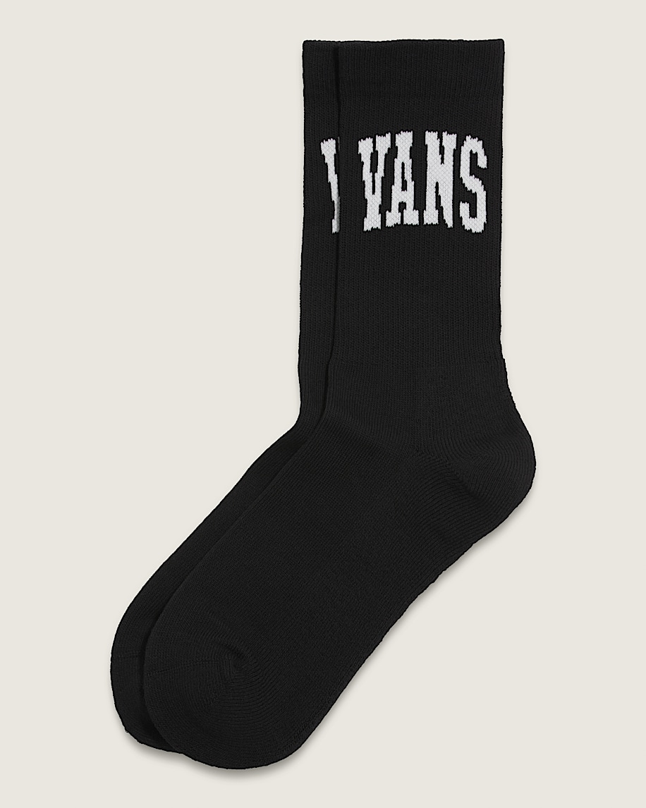 Vans Arched Crew Socks en Black | Vans CA