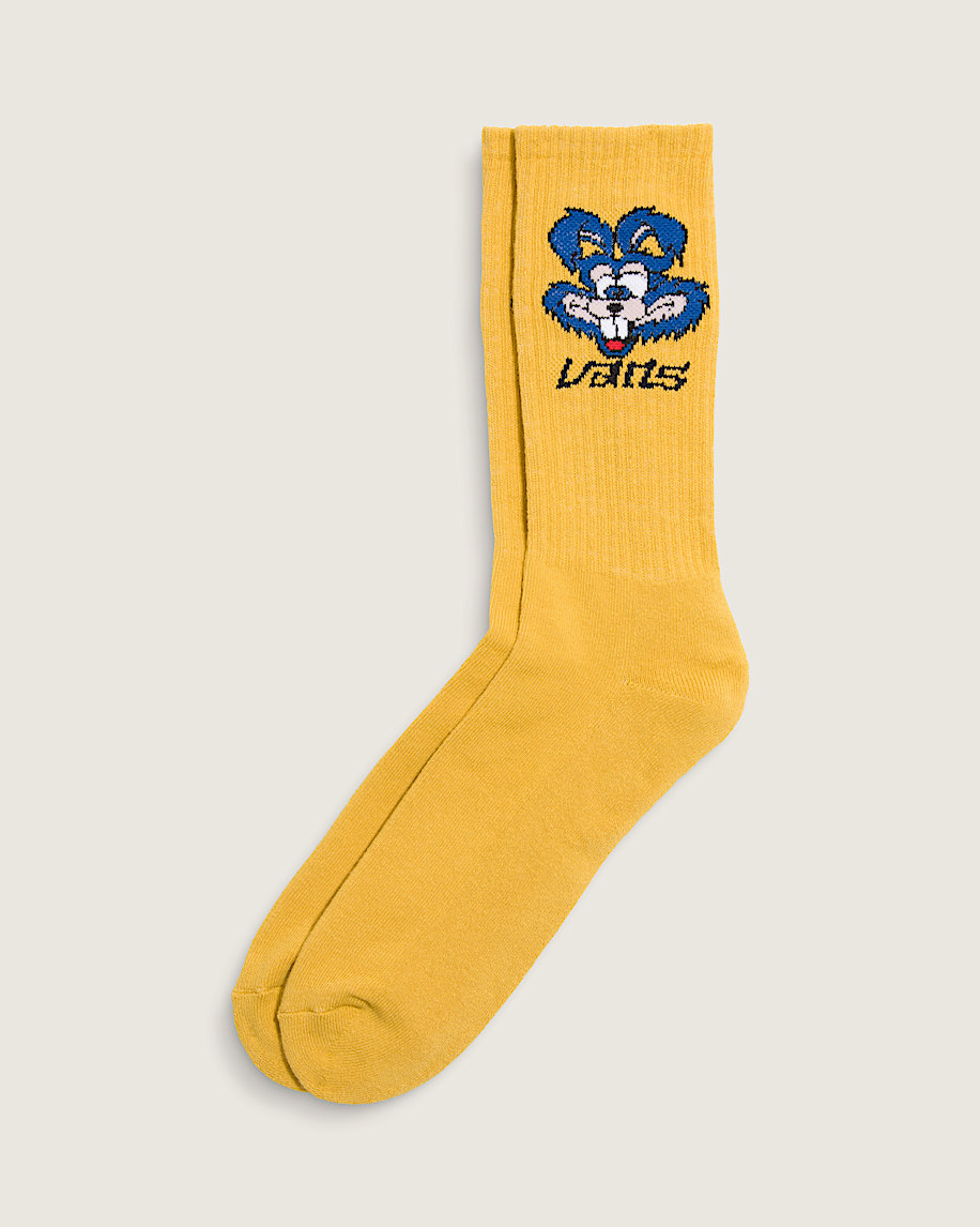 Major Type Crew Socks in Spicy Mustard Yellow | Vans