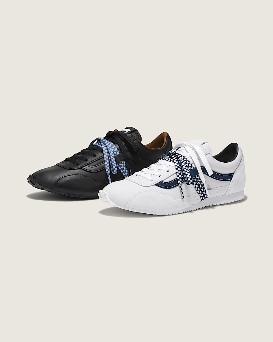 OTW Super Lowpro Trainer in Black / True Blue | Vans