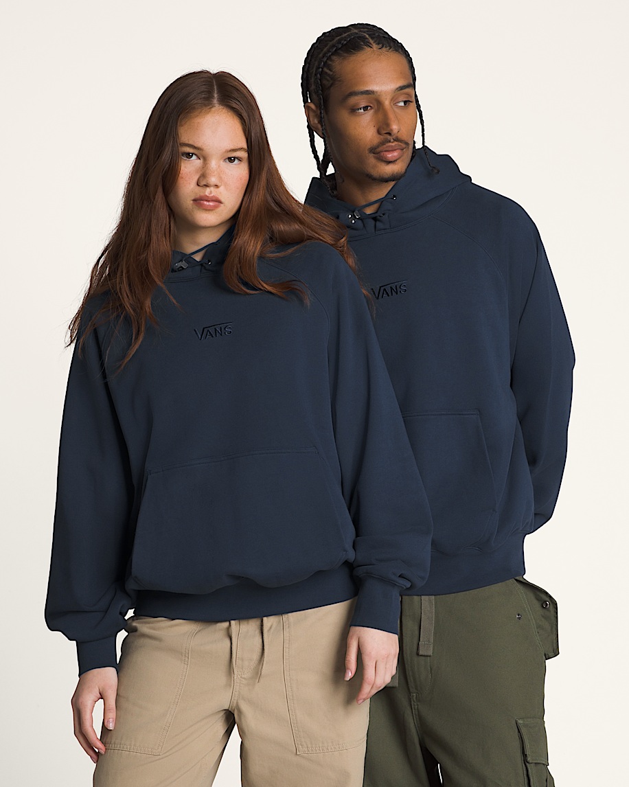 Premium Hoodie Fleece en Outer Space Blue | Vans CA