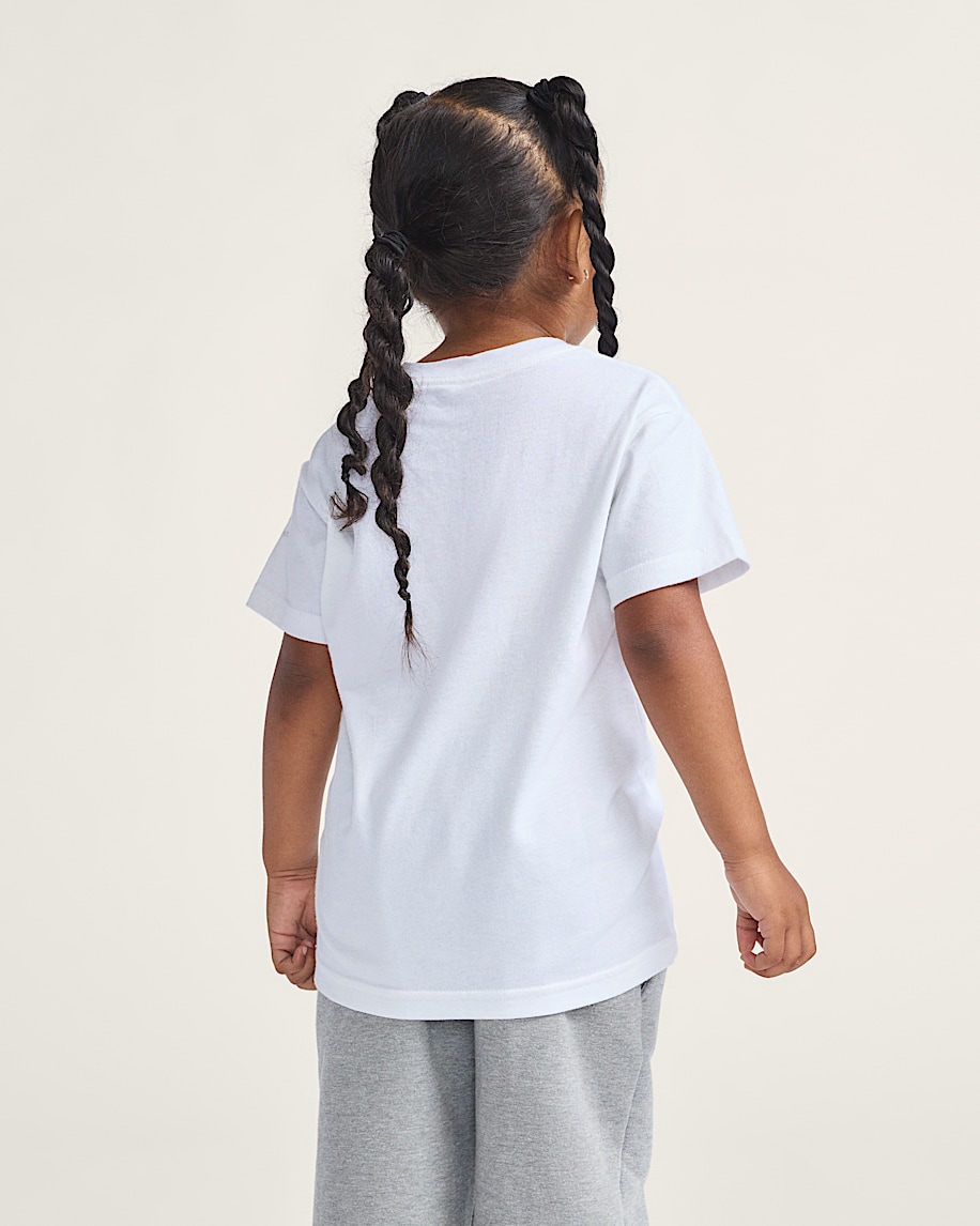 Little Kids Vans Sk8 T-Shirt in White | Vans